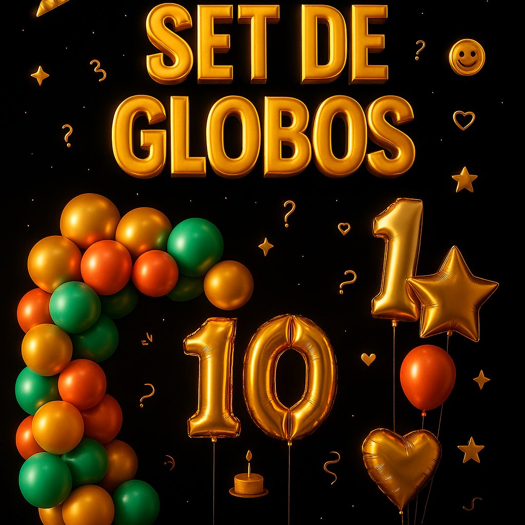 Set de globos – Mr. Party
